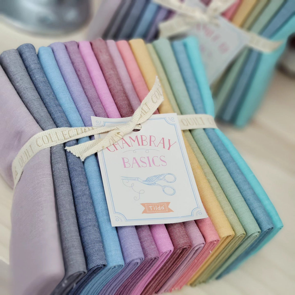 Tilda Chambray Bundles | Quilts from Tilda’s Studio | Valentine's Day ...