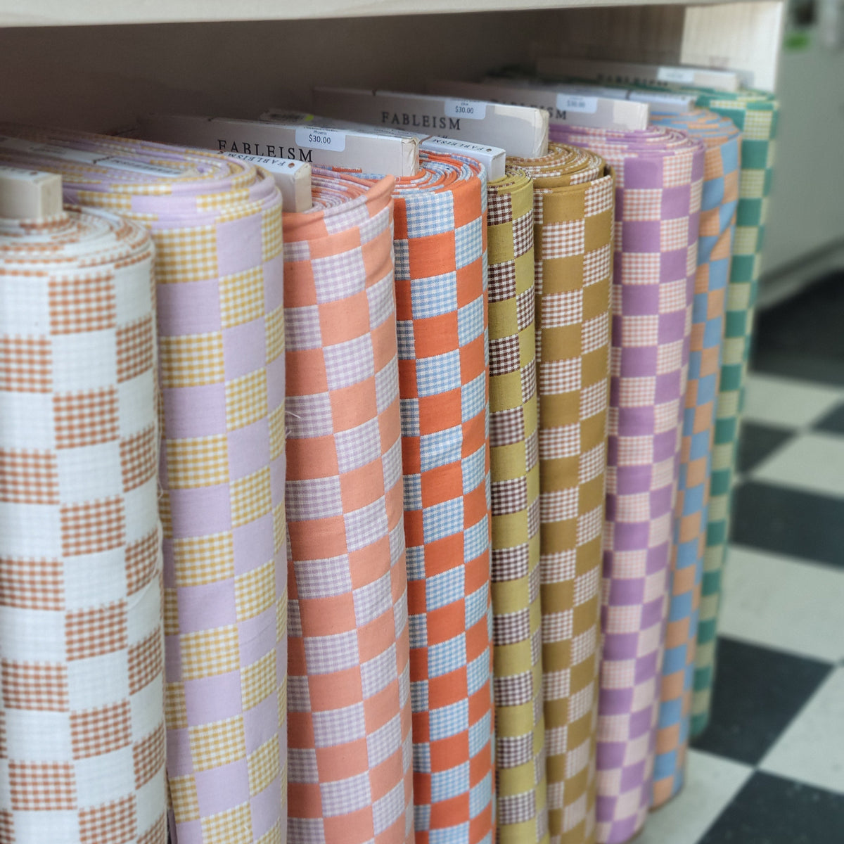 Checkmate Checkers + Sun Stripes by Fableism | Our Quilt Canada Goodie ...
