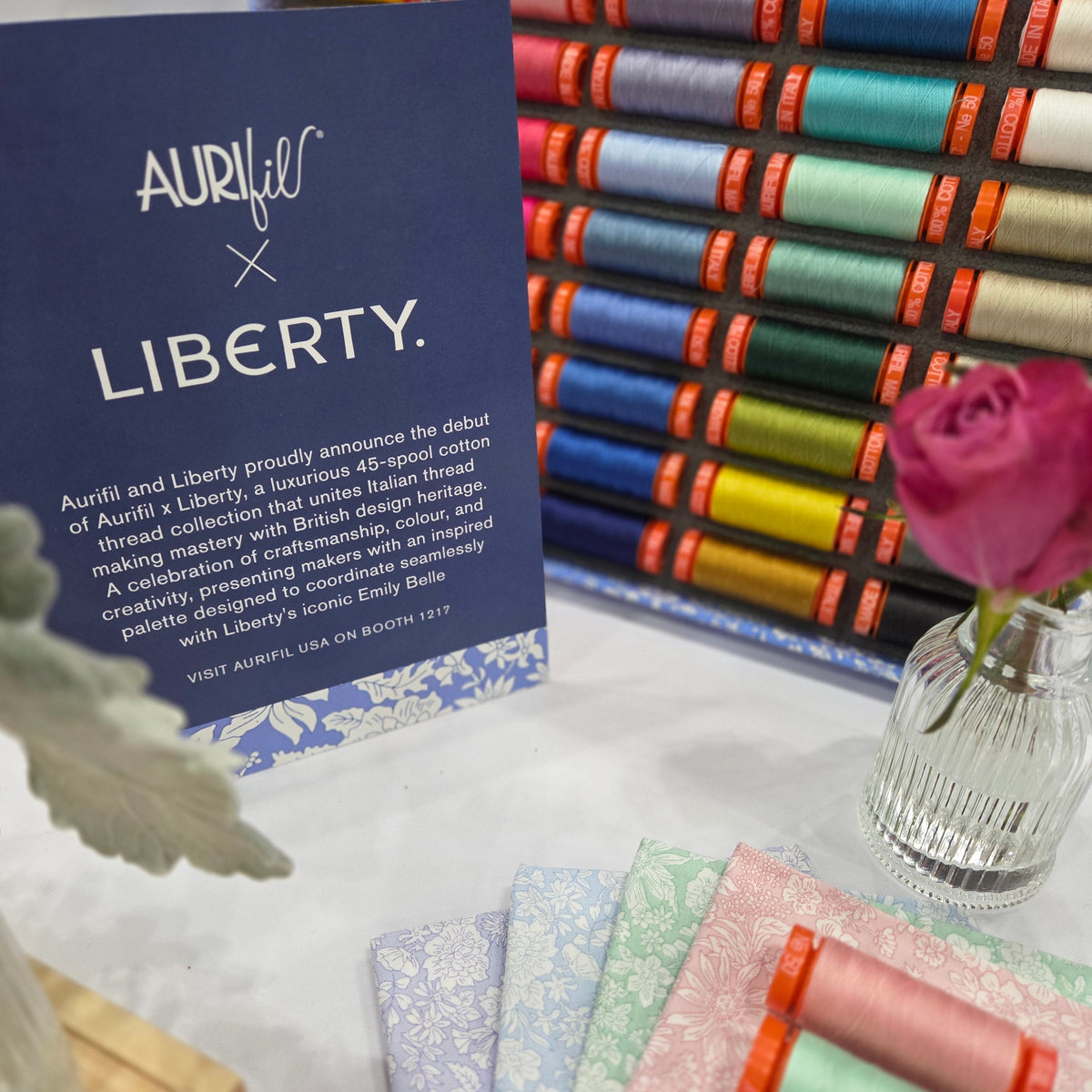 Pre-Orders: Aurifil x Liberty Thread Box / Aurifil Advent Calendar / Q ...