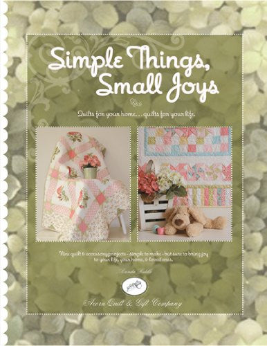 Simple Things, Small Joys Book by Brenda Riddle – Out of Hand Quilting ...