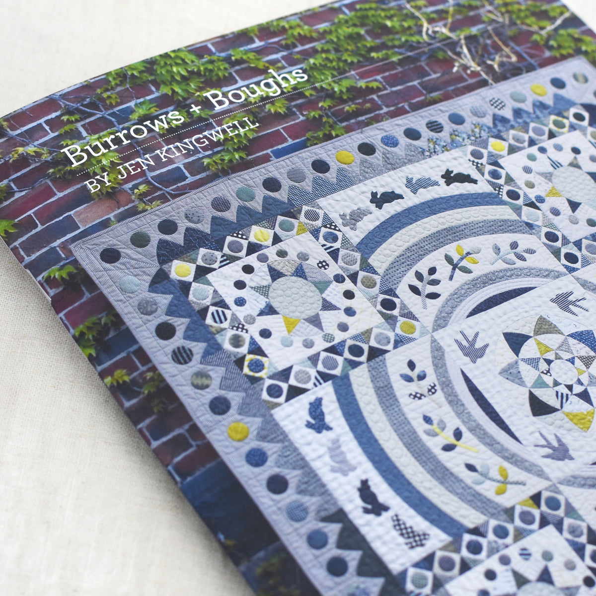 Burrows & Boughs Booklet by Jen Kingwell – Out of Hand Quilting & Fabrics