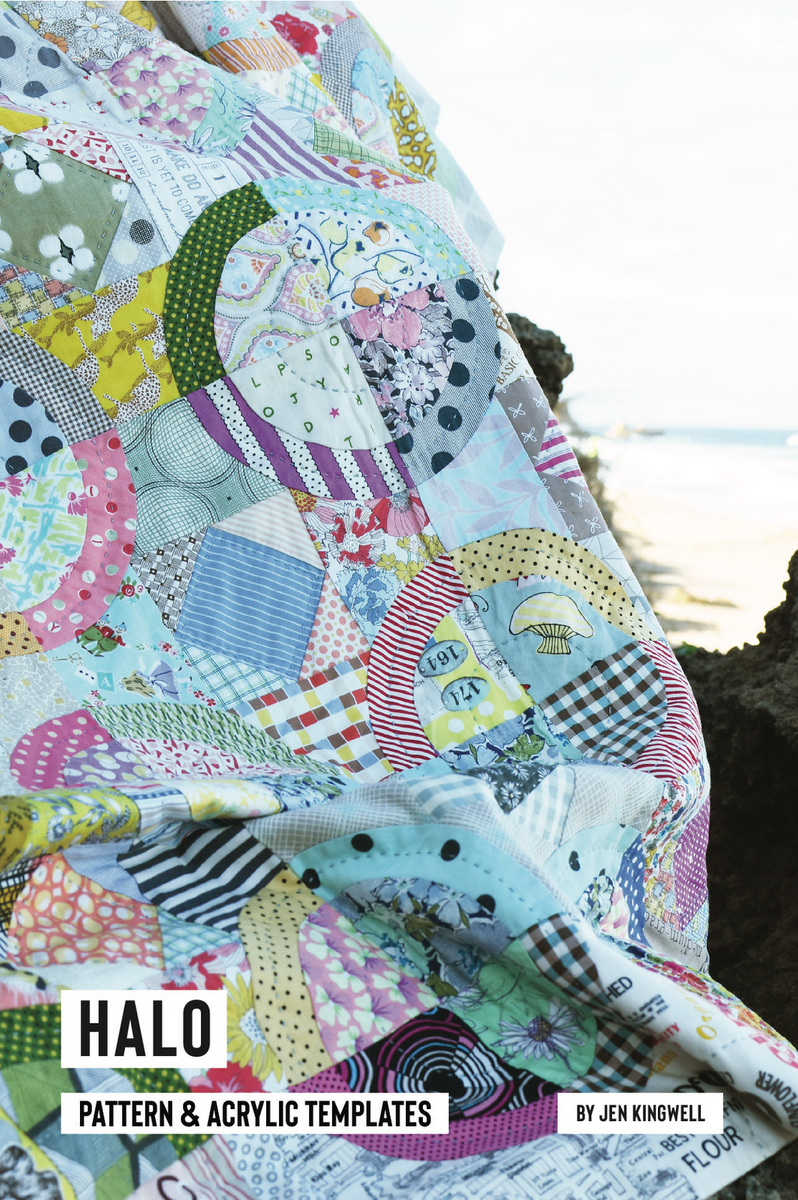 Halo Pattern & Acrylic Templates by Jen Kingwell – Out of Hand Quilting ...