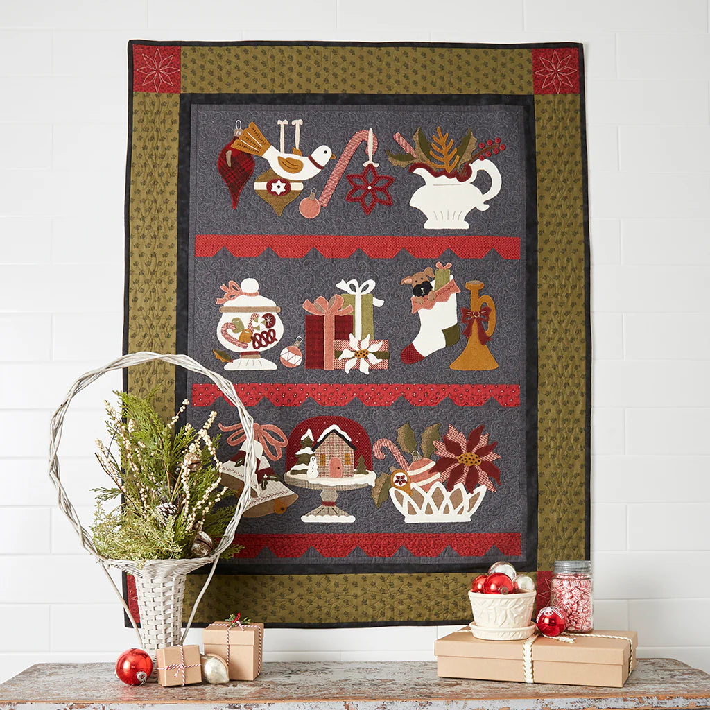 Grandma's Vintage Christmas Cupboard Quilt Pattern by Buttermilk Basin ...