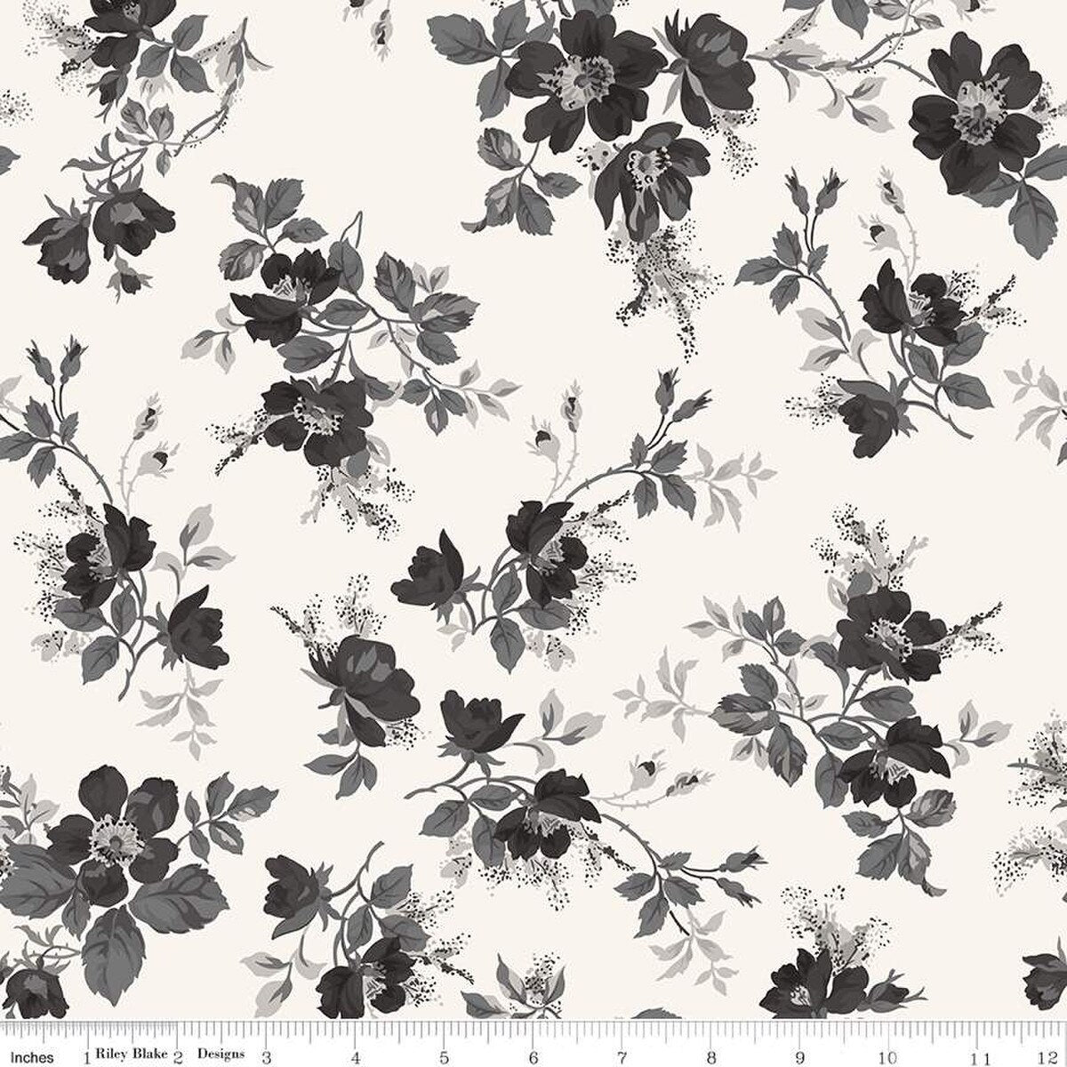 Ink & Ivory - Main Ivory - Riley Blake Designs – Out of Hand Quilting ...