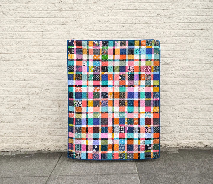 Mini Plaid-ish Quilt Pattern by Erica Jackman – Out of Hand Quilting ...