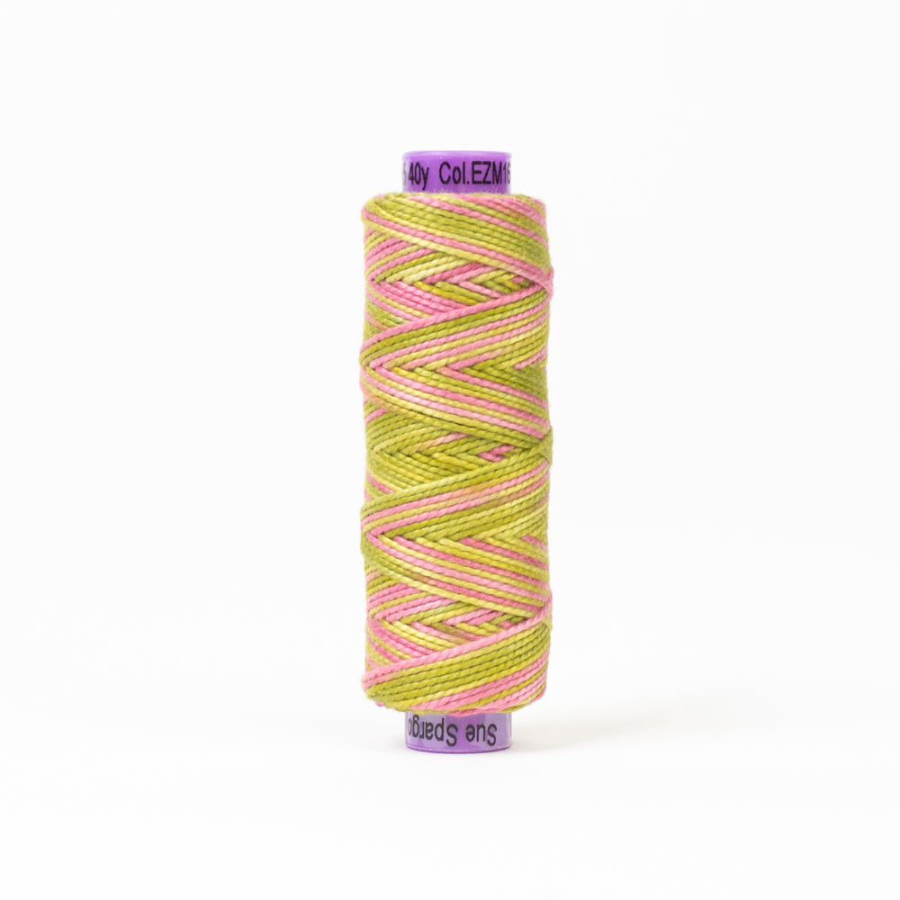 Floating Flower - EZM16 - #5 Eleganza Thread – Out of Hand Quilting ...