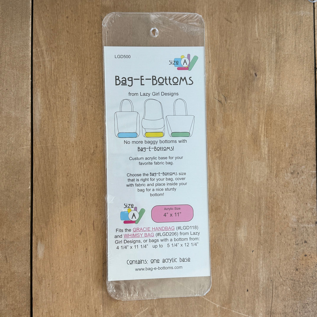 Bag-E-Bottoms by Lazy Girl Designs - Size A – Out of Hand Quilting ...