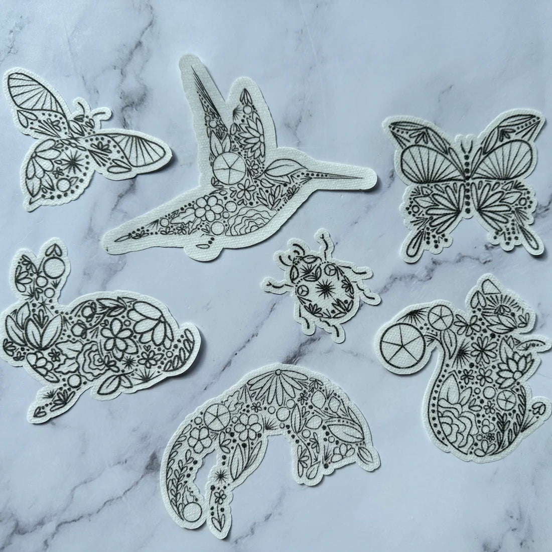 Floral Creatures Stick & Stitch Pack - Nest Embirdery – Out of Hand ...
