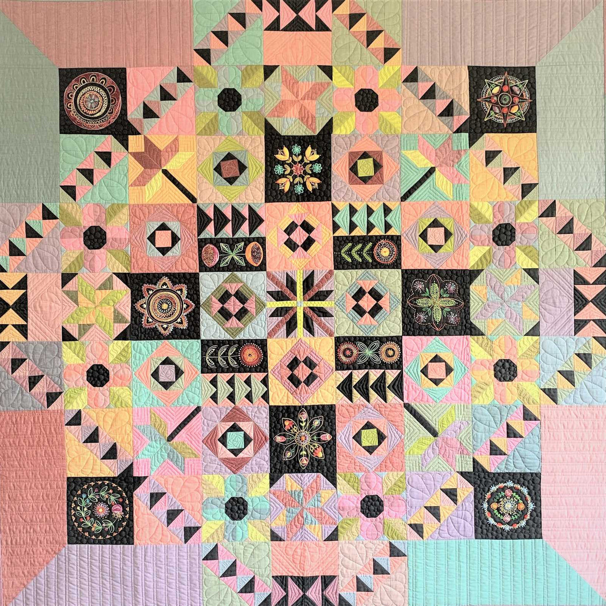 Licorice All Sorts Quilt Pattern by Wendy Williams – Out of Hand ...