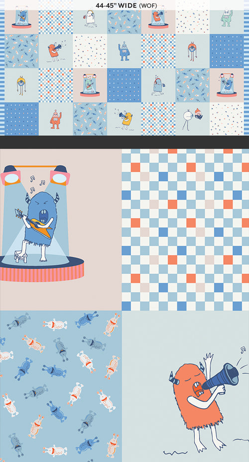 MonsterVille - Friendly Fiend Fest Panel - AGF – Out of Hand Quilting ...