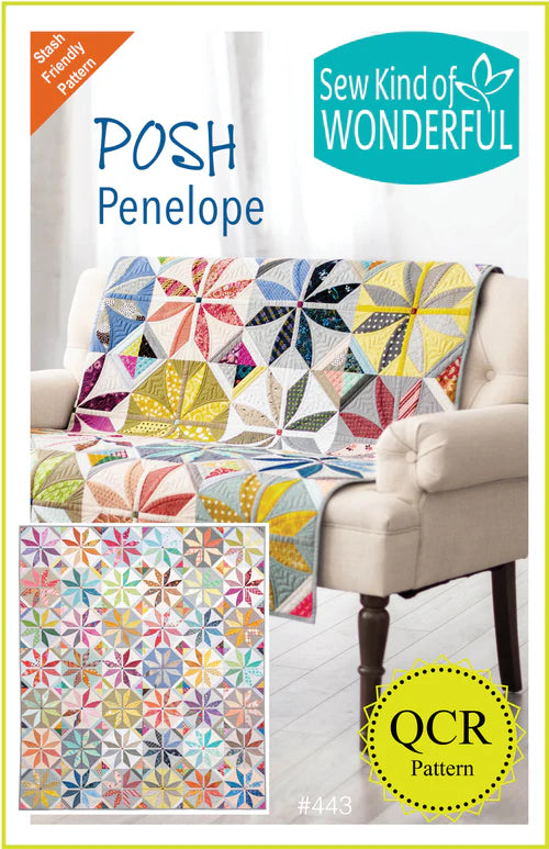 Posh Penelope Quilt Pattern by Sew Kind of Wonderful – Out of Hand ...
