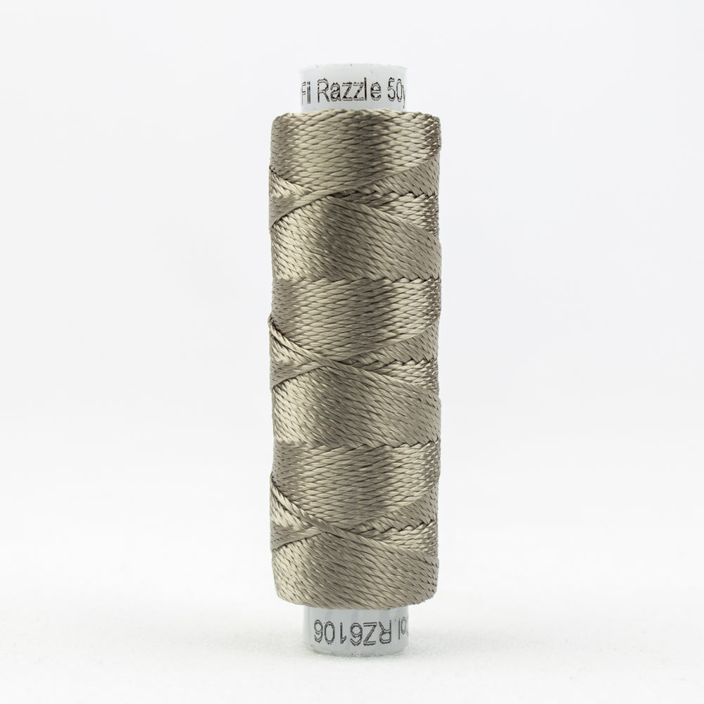 Cinder - RZ6106 - 8WT Razzle Thread - Solid – Out of Hand Quilting ...