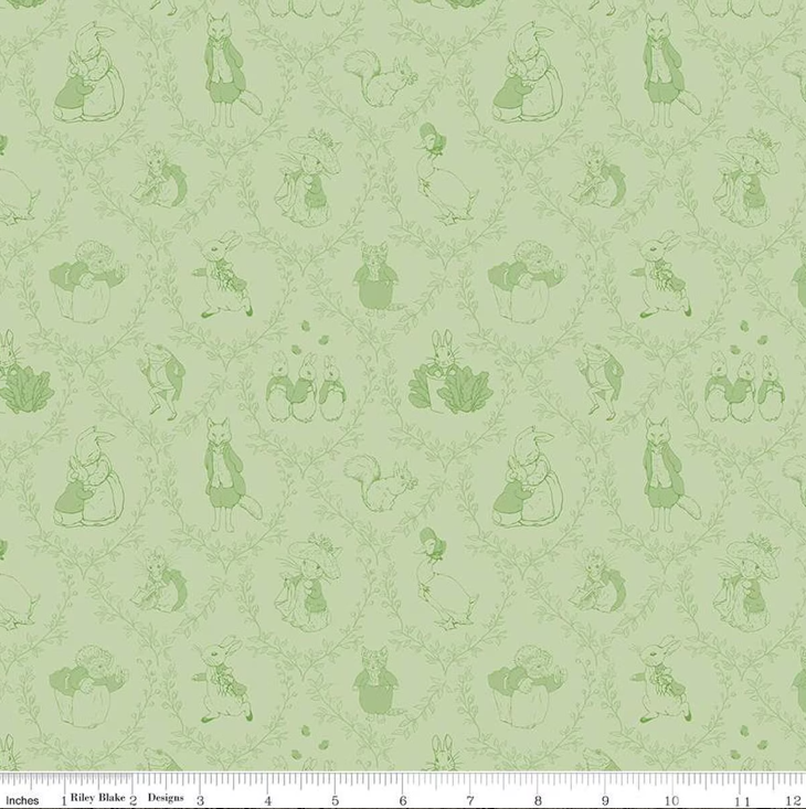 Peter Rabbit™ & Friends - Toile Fern - Riley Blake Designs – Out of ...