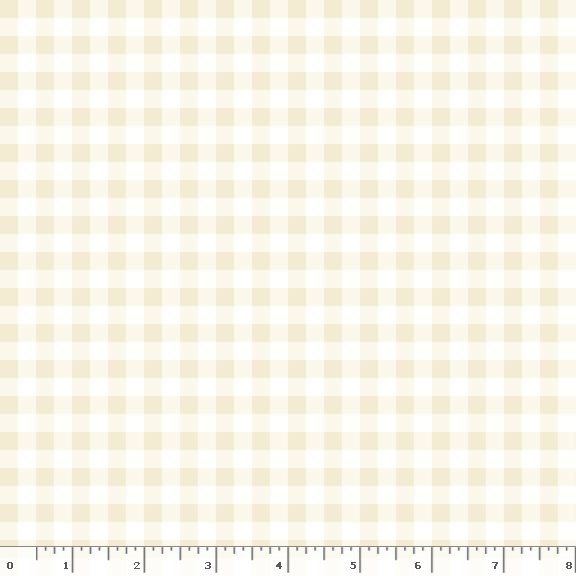 Gingham Weaves - 1/4" Gingham Check Cream - Marcus Fabrics – Out of ...