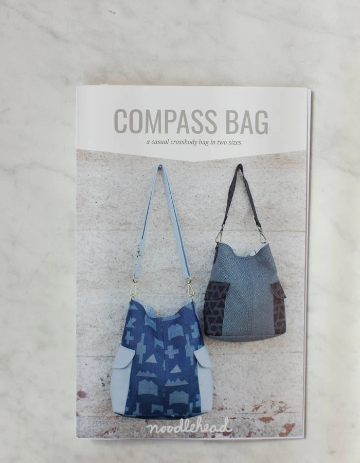 Compass Bag Pattern by Noodlehead – Out of Hand Quilting & Fabrics