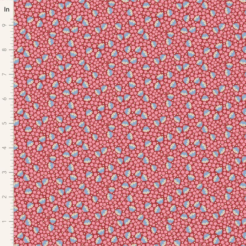 Wallflower - Bellflower Pink - Tilda – Out of Hand Quilting & Fabrics