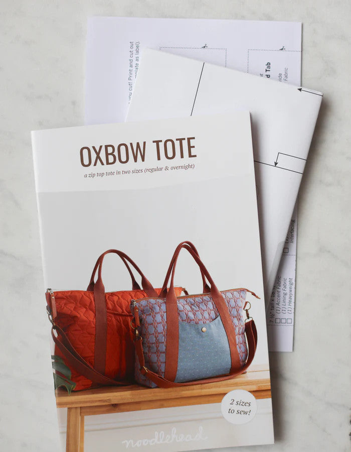 Oxbow Tote by Noodlehead – Out of Hand Quilting & Fabrics