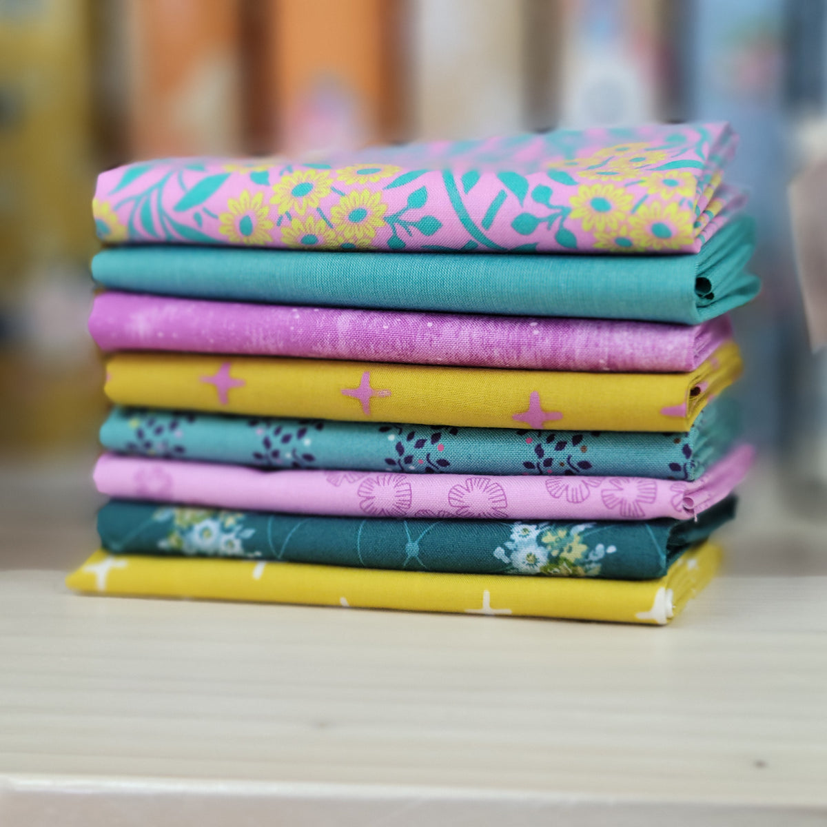 Wildflower Waltz - 8 Piece Fat Quarter Bundle – Out of Hand Quilting ...